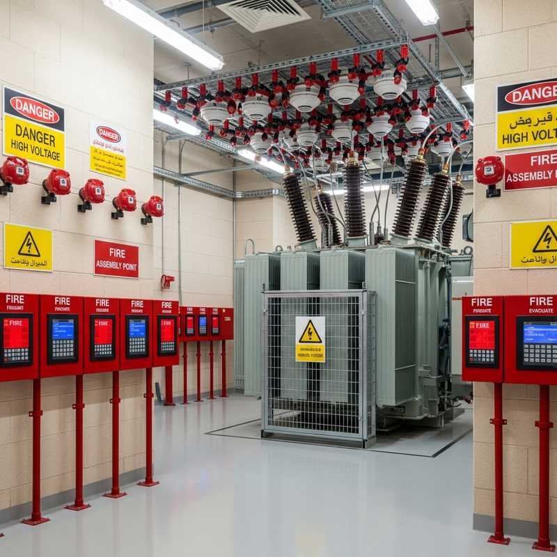Transformer Room Fire Protection – RAK, UAQ, Fujairah and UAE - Enjaz