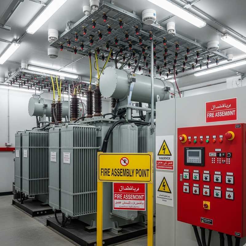 Transformer Room Fire Protection – RAK, UAQ, Fujairah and UAE - Enjaz